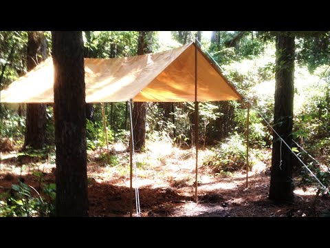 Scouting America: Tarps and Patrol Dining Flies - YouTube