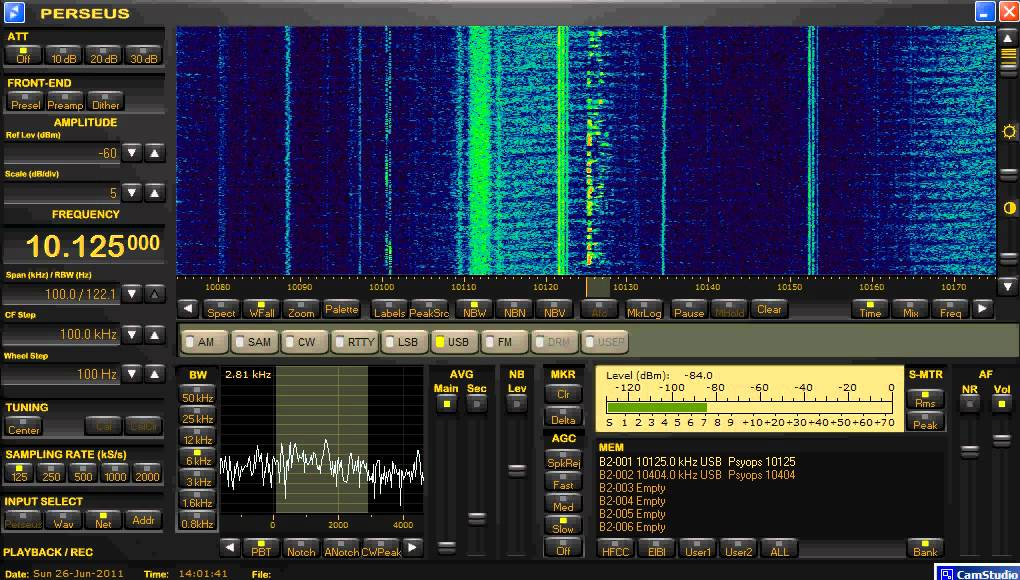 NATO Psychological Operations (PsyOps) transmission, Libya, 10125 kHz ...
