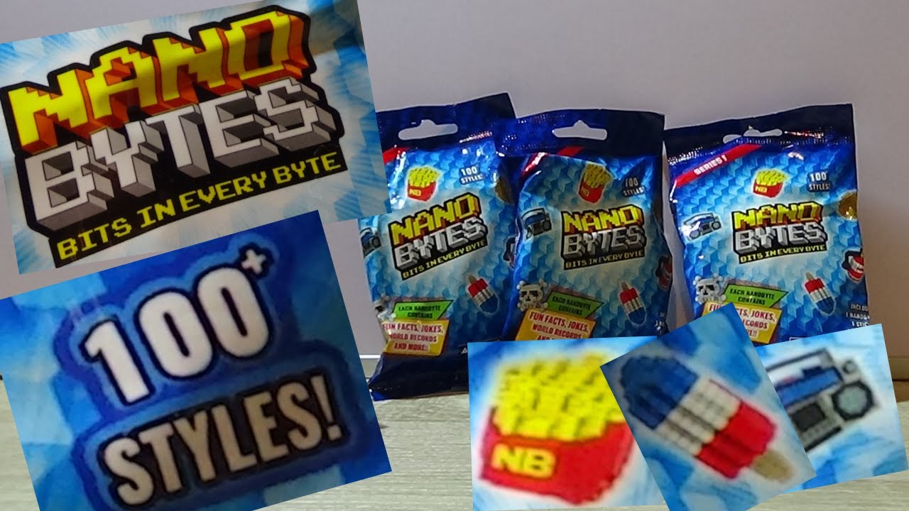 NANO BYTES MYSTERY TOY BLIND BAG OPENING - YouTube
