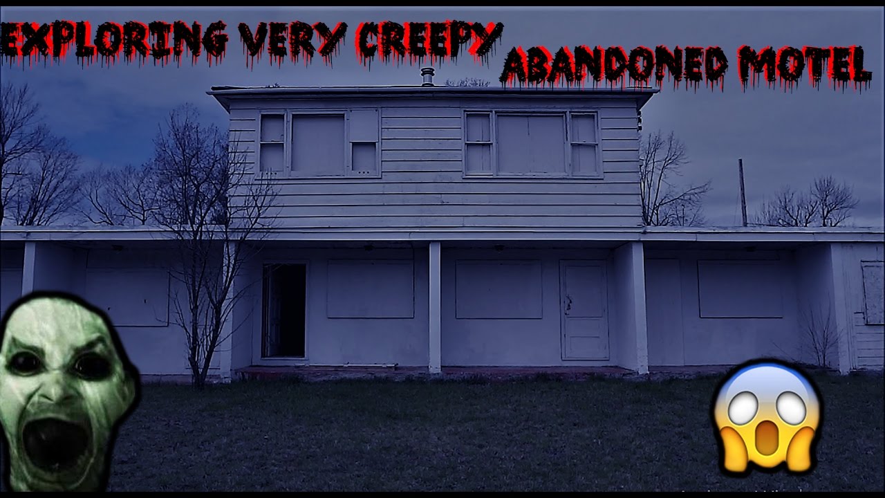 (GHOST CAUGHT ON VIDEO!) Exploring Haunted Abandoned Motel - Vlog # 8 ...
