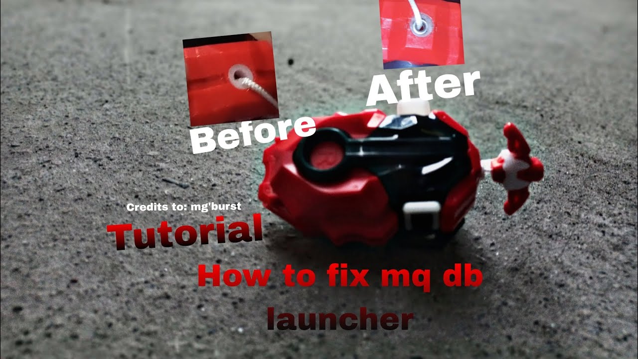 How fix mq db launcher plastic part | Shu kurenai/wbba version | MQ ...