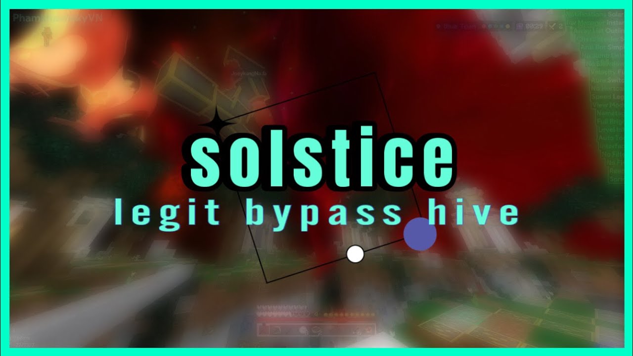 Config legit bypass hive| Solstice Client - YouTube