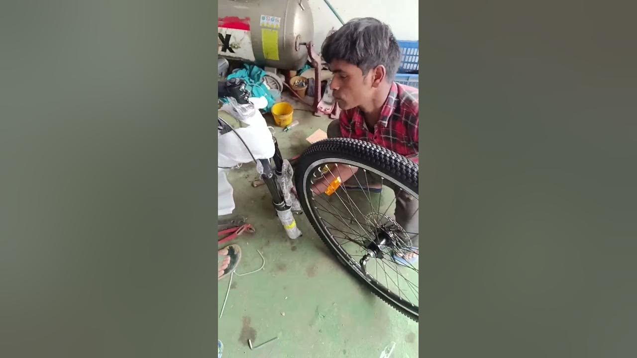 Tata Stryder Zeeta max electric Bicycle Sage green unboxing full review. - YouTube