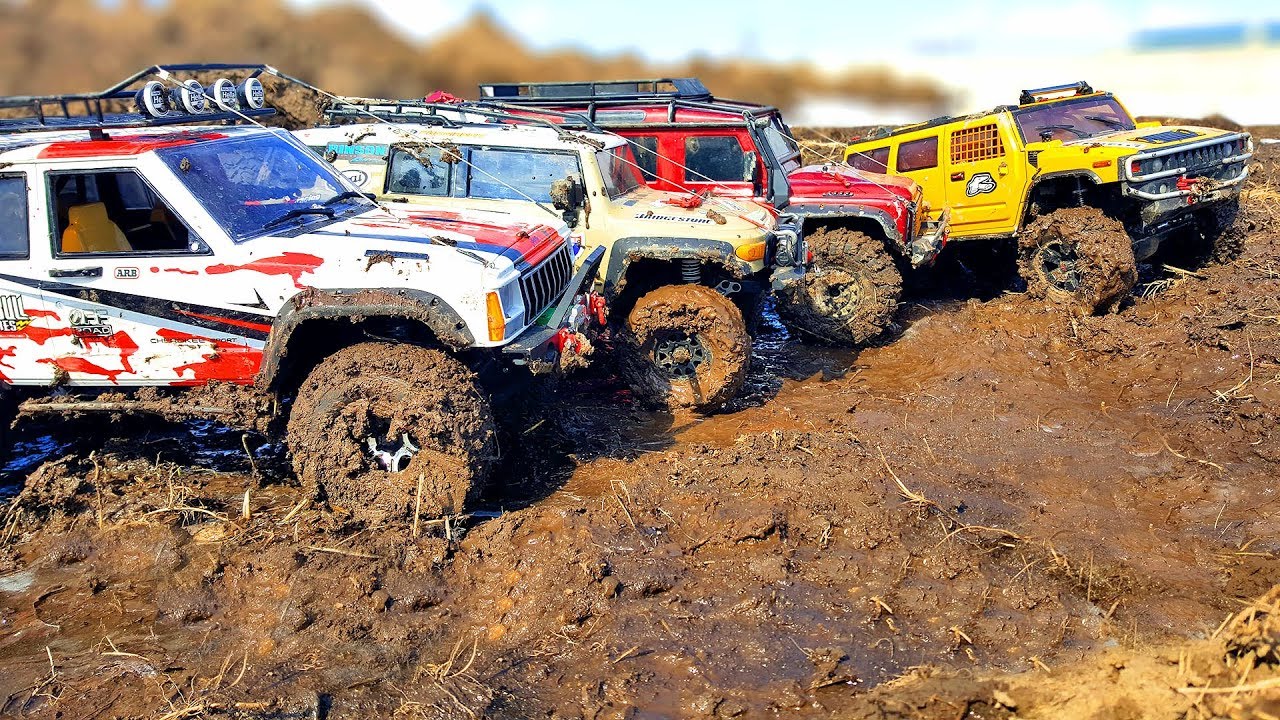 RC Trucks MUD Adventure Axial SCX10 ii, Traxxas TRX4… — Extreme ...