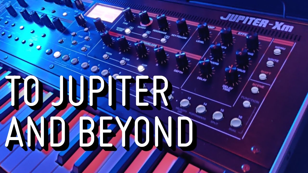 All the classic Roland synth sounds and beyond - YouTube