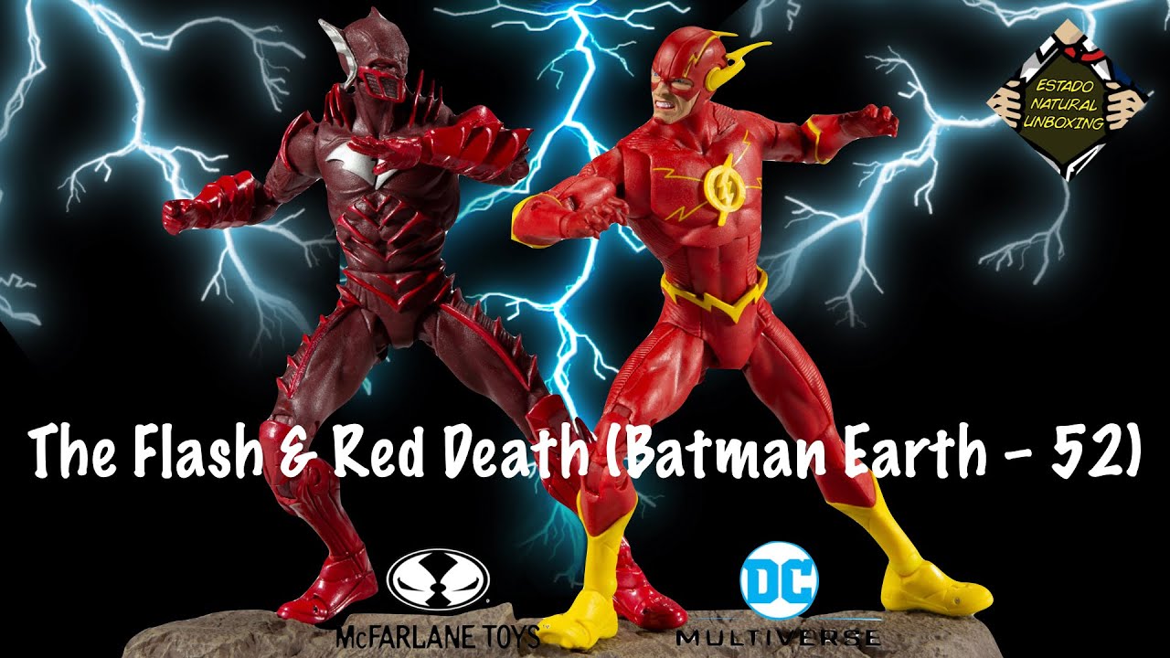 Flash y Muerte Roja (The Red Death) Figuras de Accion McFarlane Toys ...