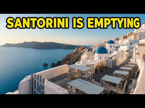 Santorini Is Losing Its Tourists — And the Island Is Paying for It