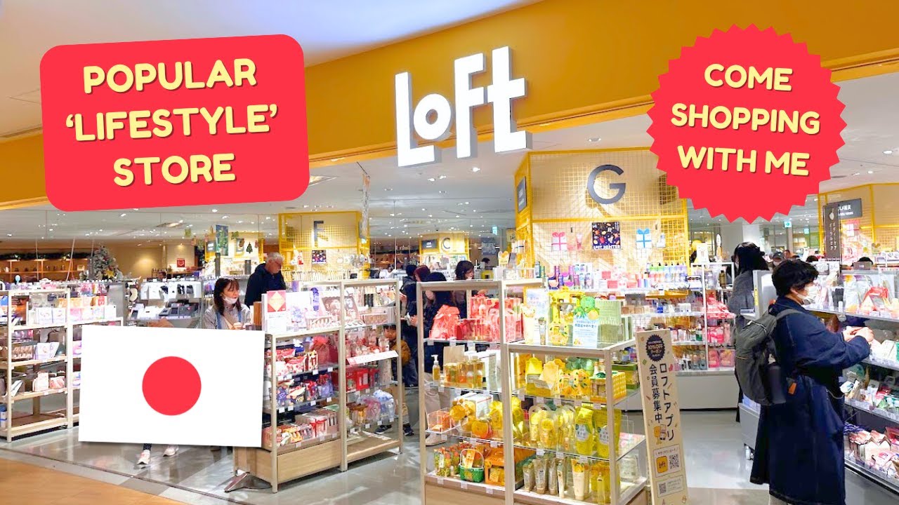 Japan's Loft - Tour of 'Lifestyle' Store in Namba Parks, Osaka - YouTube