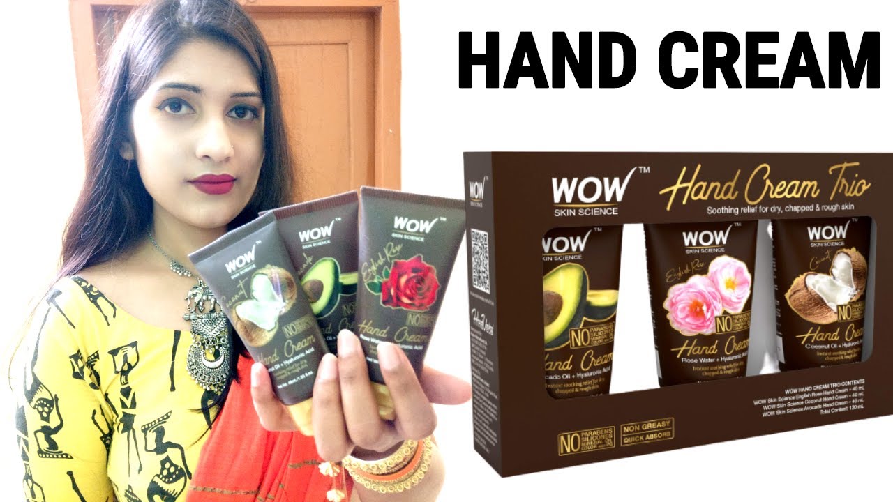 WOW Hand Cream Review | WOW Hand Cream Trio - Avocado + Coconut ...