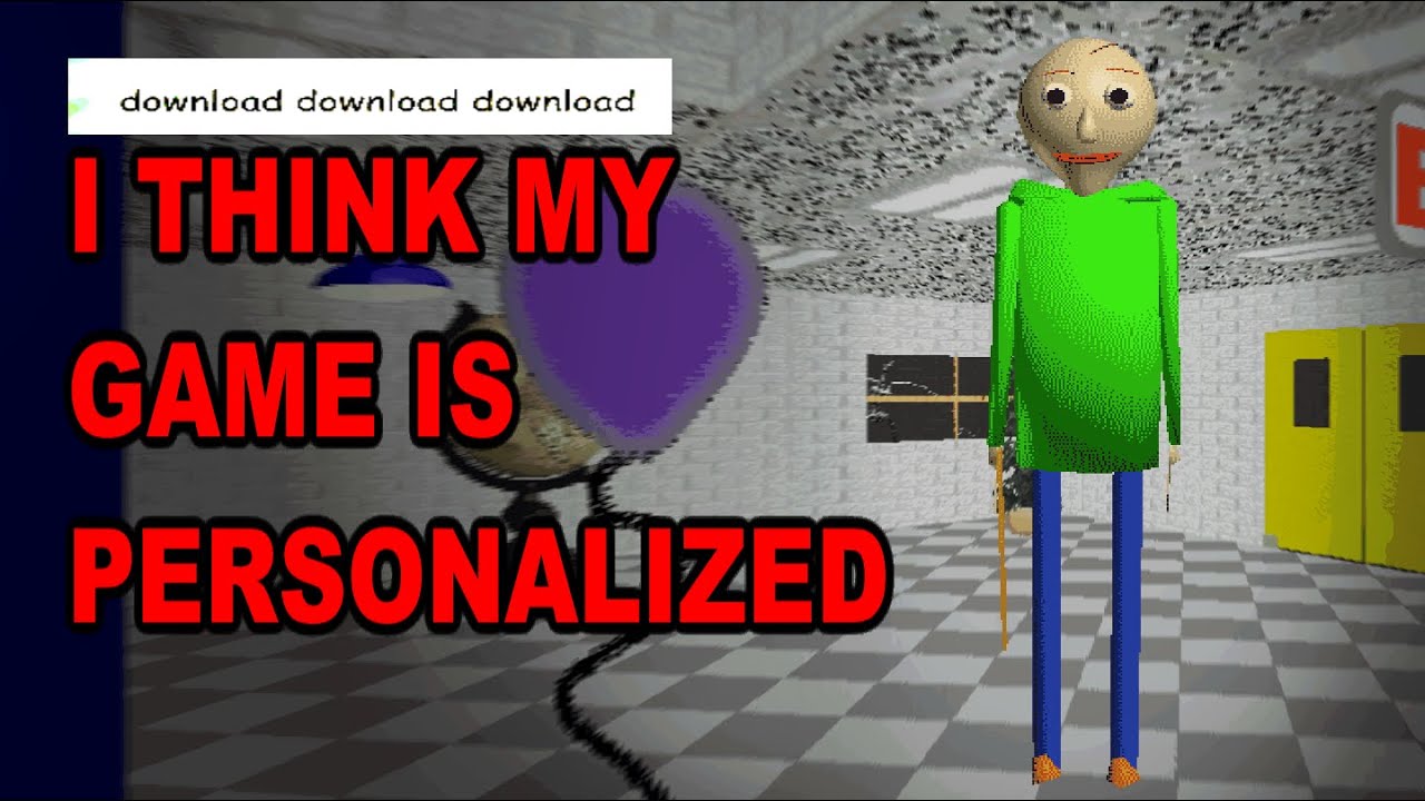 I Found The Weirdest Baldi Build ("FAN-GAME") - YouTube