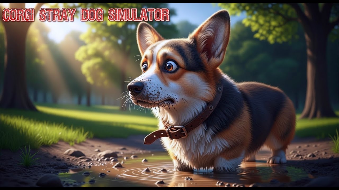 Corgi Stray Dog Simulator: A Day in the Life - YouTube