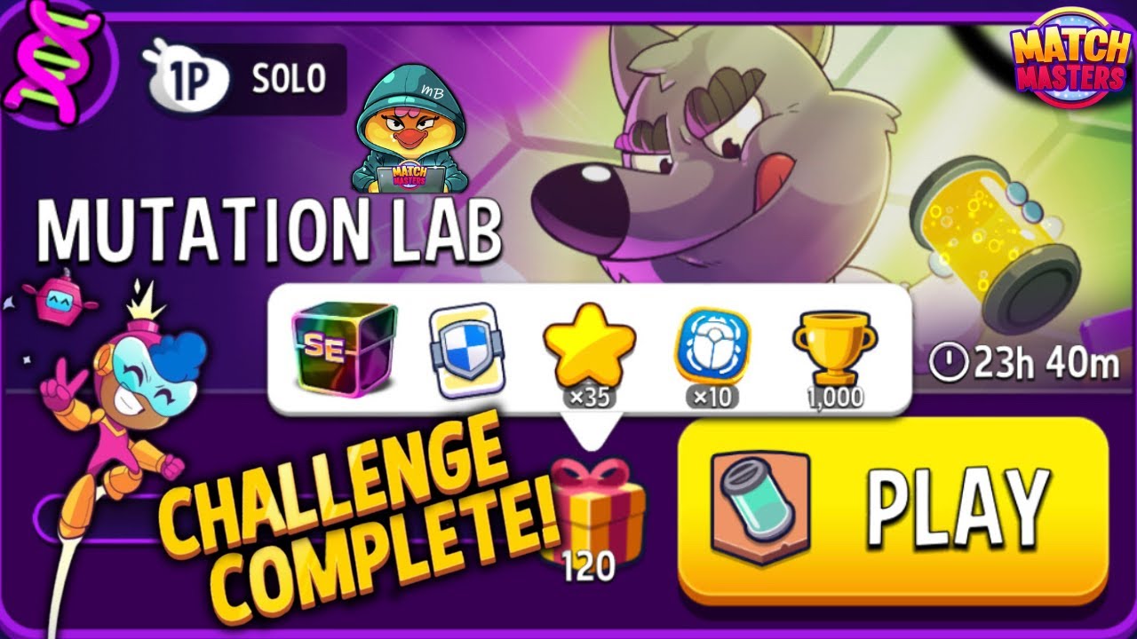 NEW Mutation Lab 120 DNA 2850 points | Match Masters - YouTube