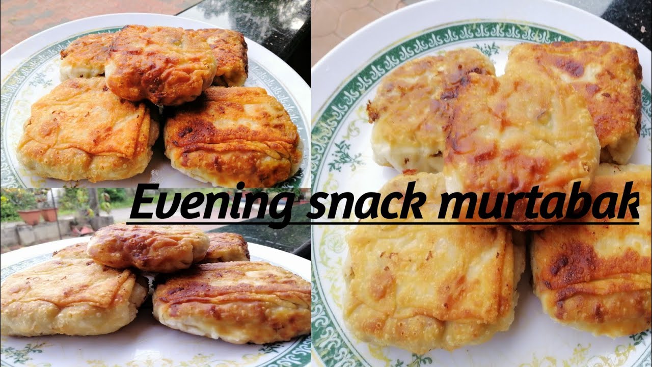 Arabic snack||MURTABAK ||evening snack recipe ||easy and tasty snack ...