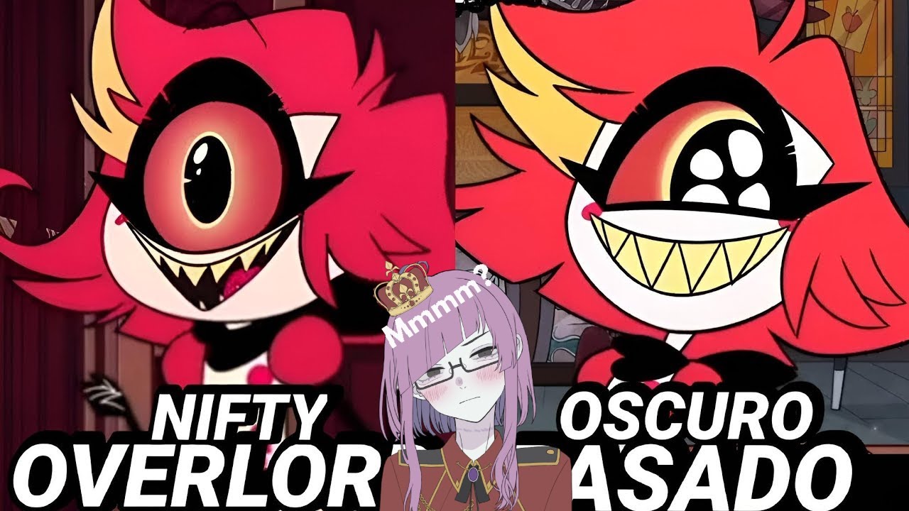Naz reacciona a :¿Porque NIFTY es un OVERLORD? Teorías de Hazbin Hotel ...