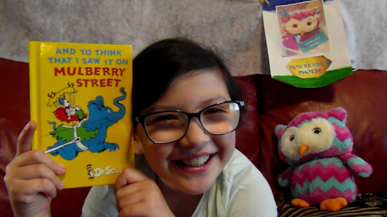And To Think That I Saw It On MULBERRY STREET by Dr. Seuss | Fun ...