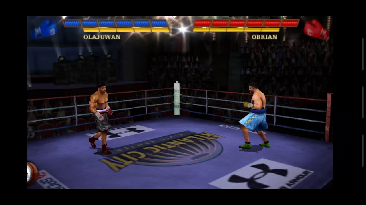 Fight Night Round 3 PSP (Asaad "The Assasin" Olajuwan TKO Gabrial O ...