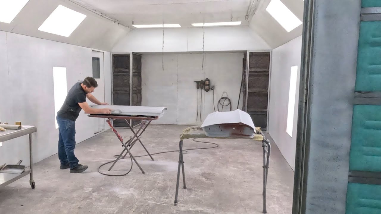 Part 6- 1967 Shelby GT-500 Mustang Restoration: Bodywork, Sanding ...