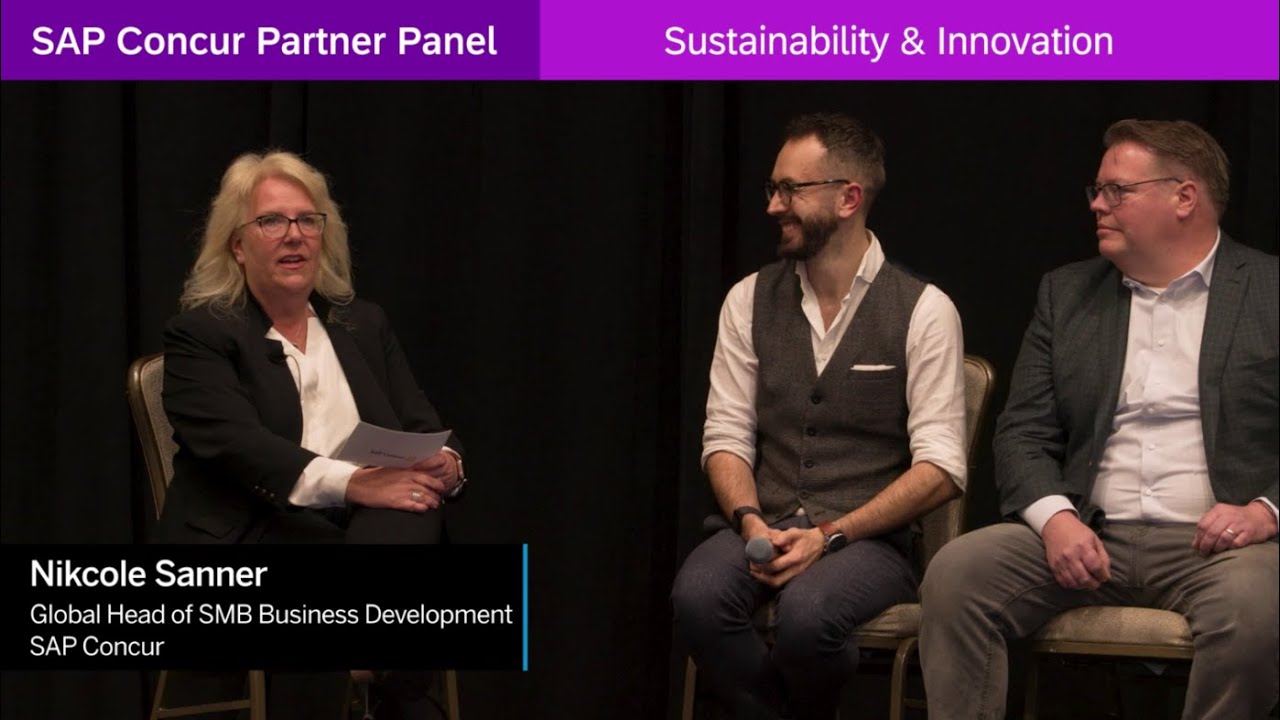 SAP Concur Partner Panel Preview: SustainabilitSAP Concur Partner Panel ...