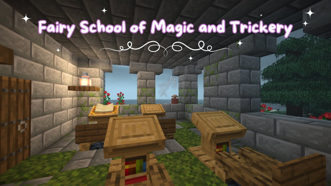 Minecraft Relaxing Longplay - Fairy School of Magic and Trickery - (No Commentary) 1.20 🍀 - YouTube