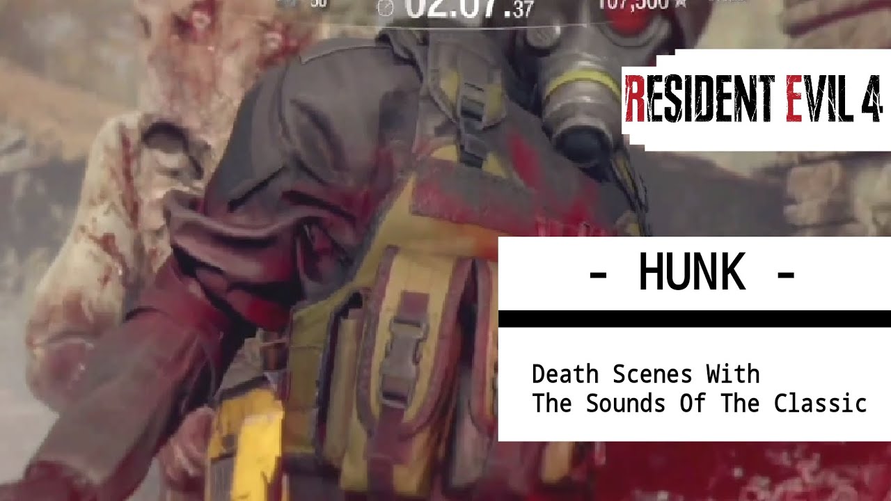 Resident Evil 4 Remake Hunk Death Scenes, But With The Classic Sounds ...