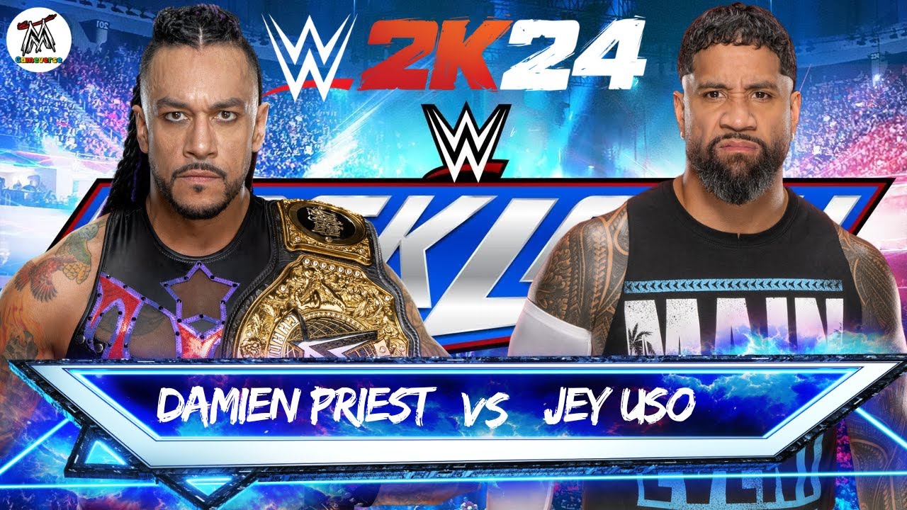 Jey Uso vs Damian Priest at WWE Backlash 2024 - YouTube