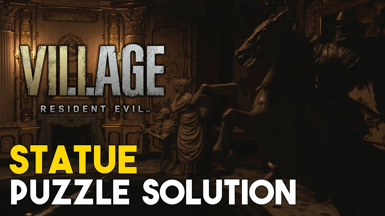 Resident Evil 8 Village Statue Puzzle Solution - YouTube
