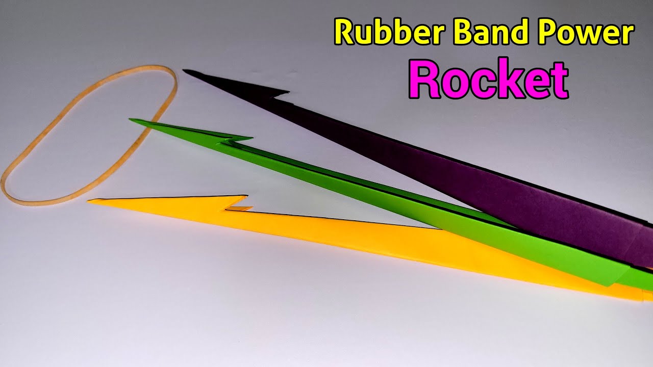 Flies over 1000ft | How to make a Paper Rocket that flies far |Paper ...