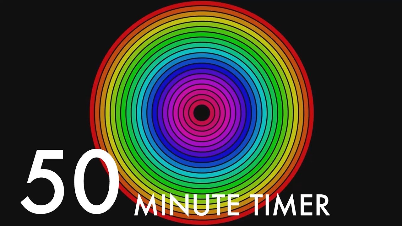50 Minute Radial Timer - YouTube