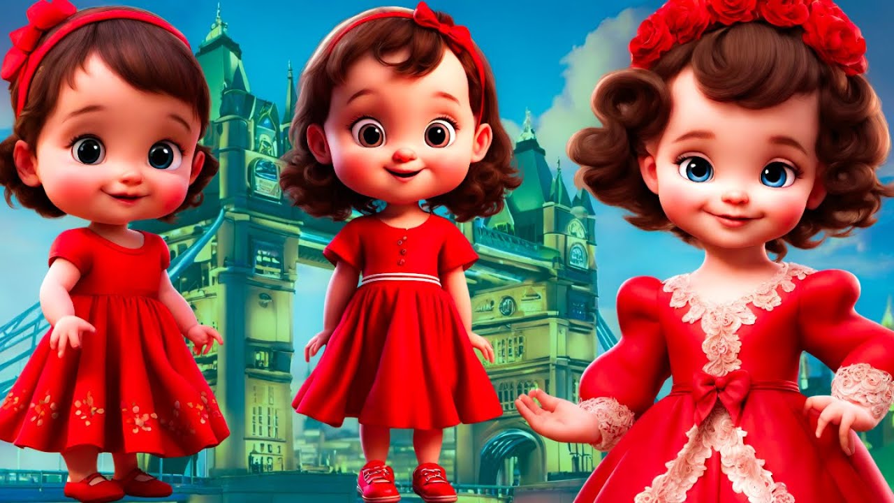 London Bridge Is Falling Down Nursery Rhymes For Kids | Rhymes Video ...