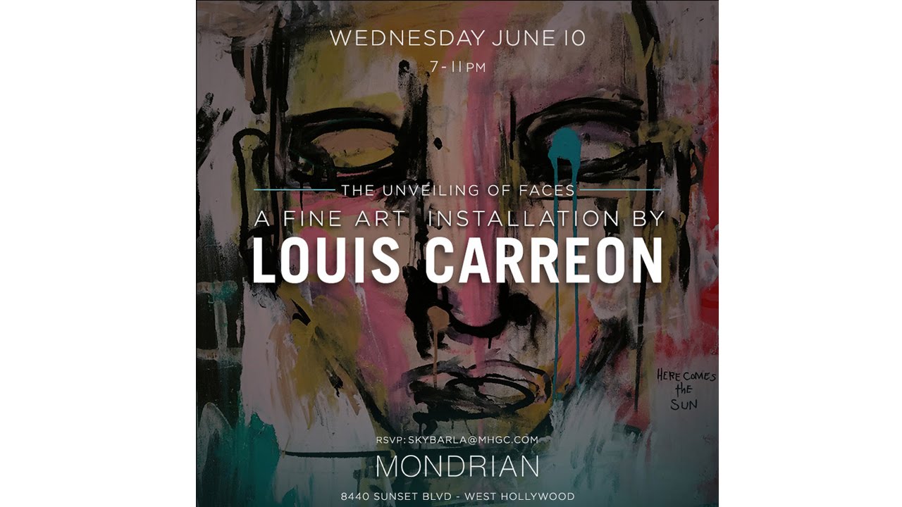 ARTIST Louis Carreon Unveils “FACES” | Best Mural Artist | Video by Rob ...