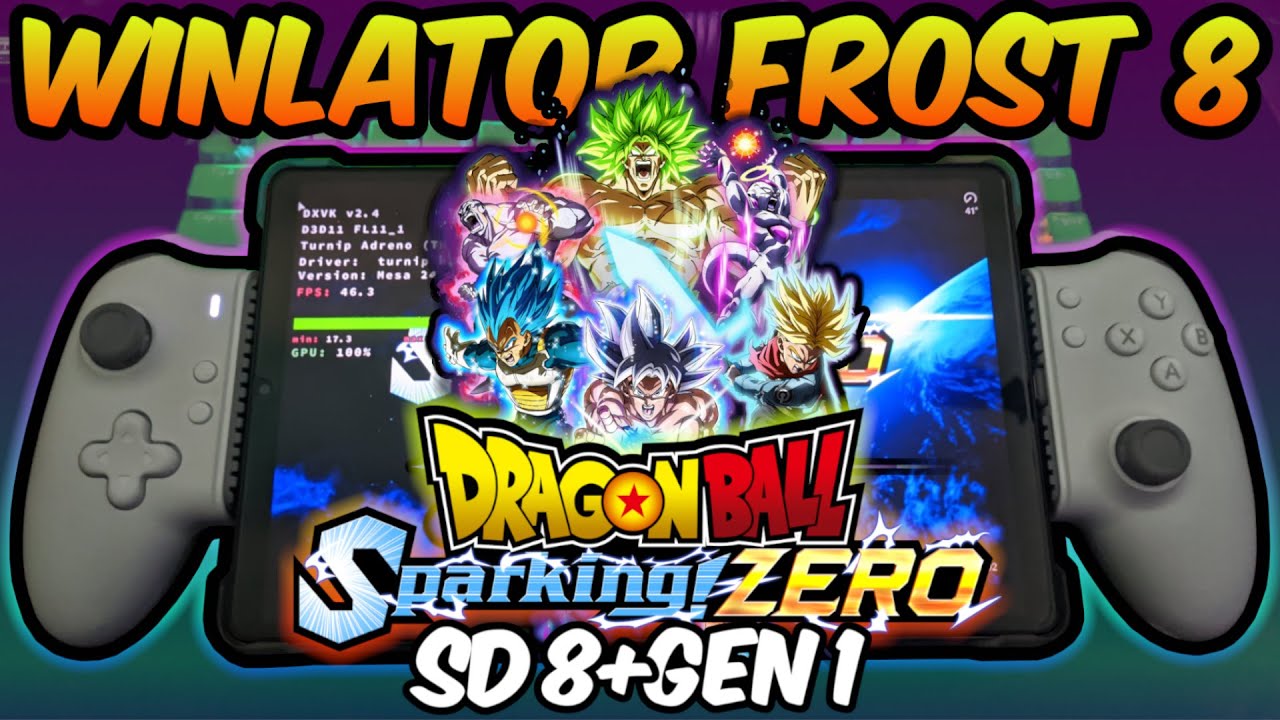 WINLATOR - DRAGON BALL Sparking! ZERO | LENOVO LEGION Y700 (2023) | WINLATOR Frost 8.0 V1 ...