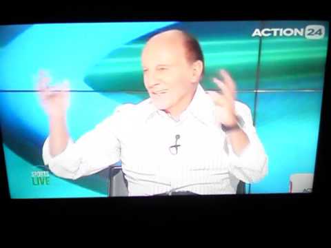 Ο Στρατηγος Μιμης δομαζος Καλεσμενος στην εκπομπη Sports live στο ...