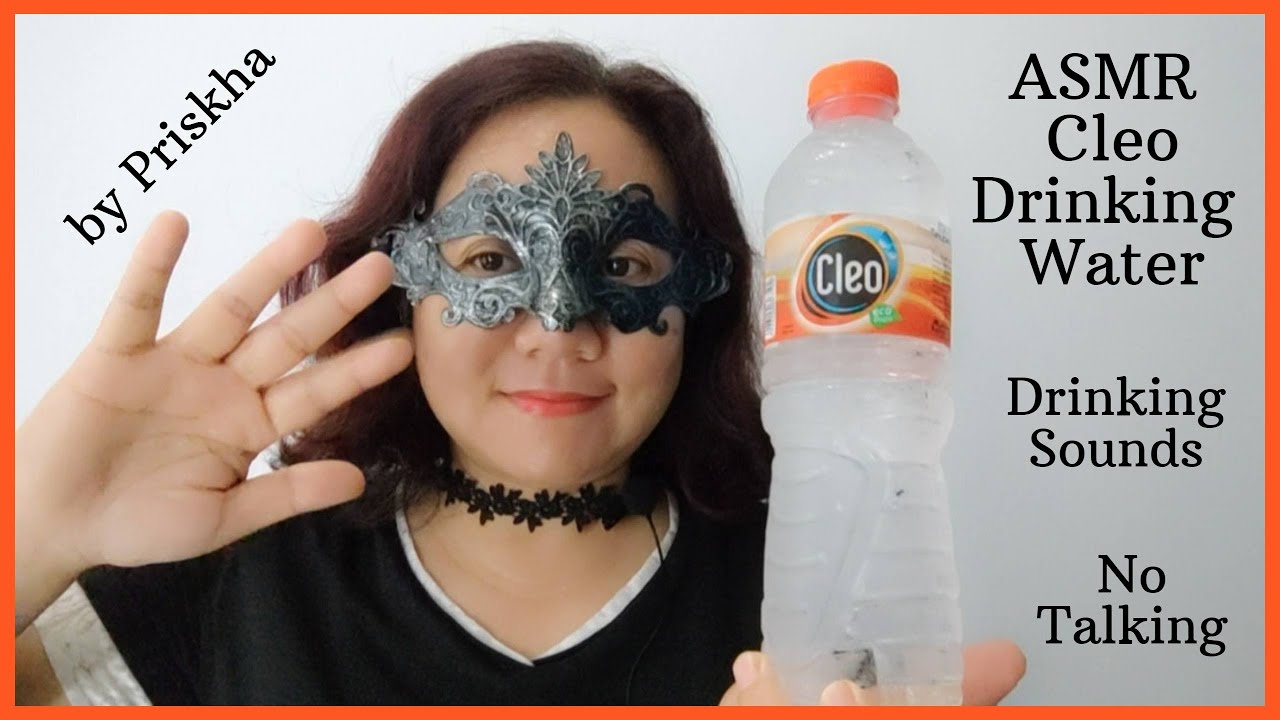ASMR Drinking Cleo Water. Drinking Sounds. #shorts - YouTube