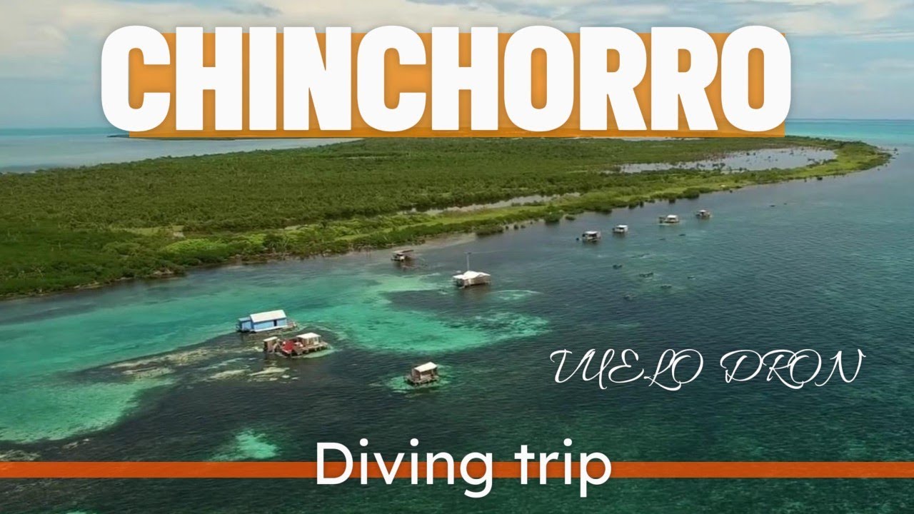 Isla CHINCHORRO un paraíso natural que hay que cuidar y proteger. VUELO ...
