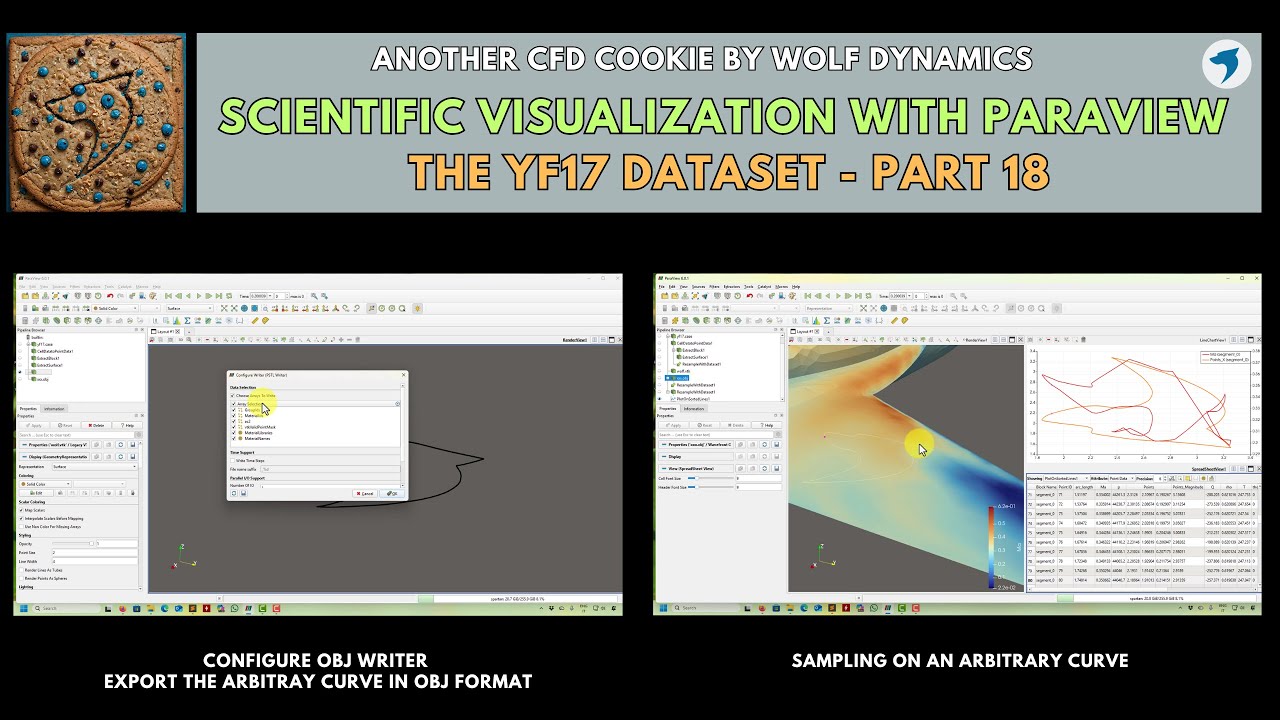 🍪 CFD cookie - Mastering paraview - The YF17 dataset - Part 18 - YouTube