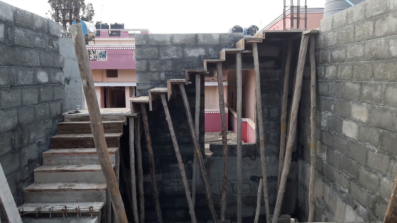 Duplex chain step centering work for concrete - YouTube