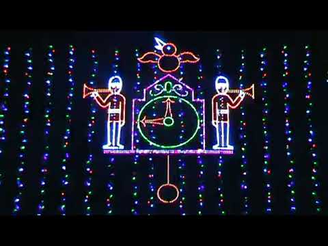 Philadelphia John Wanamaker's Christmas Light Show Circa 2013 - YouTube