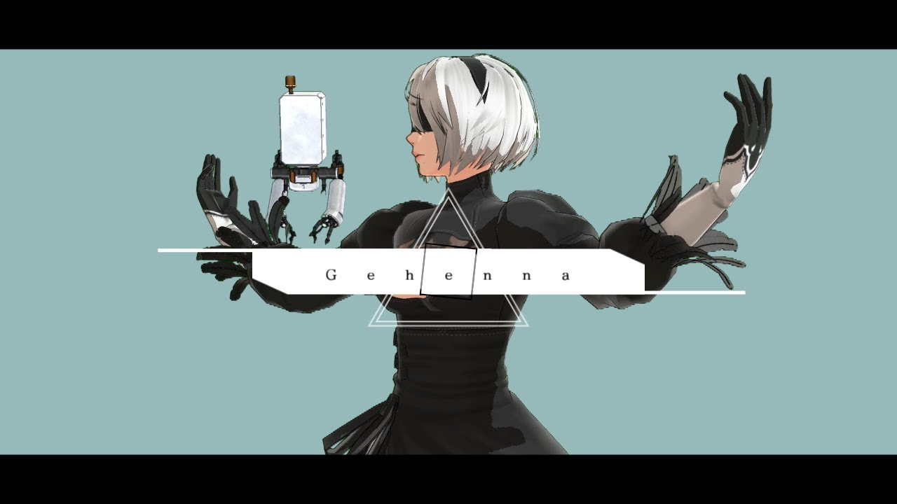 【MMDNieR】 ジェヘナ 2B・9S - YouTube