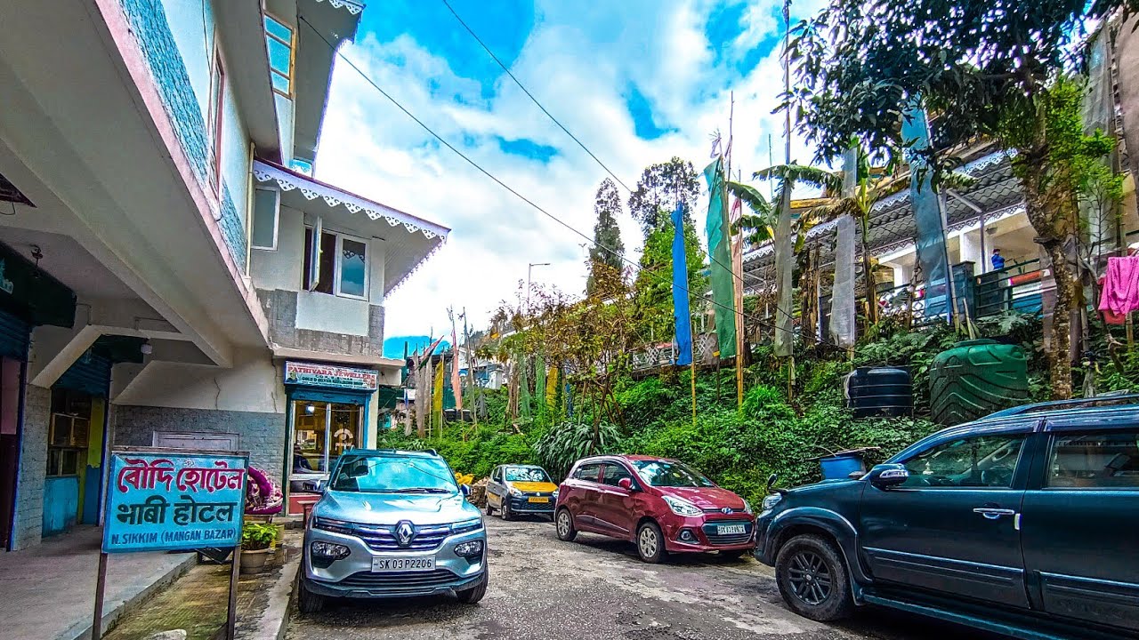 MANGAN BAZAR NORTH SIKKIM 😎 PER GAYA THA VIEW POINT GHUMNA🥰🙏👍/mangan ...