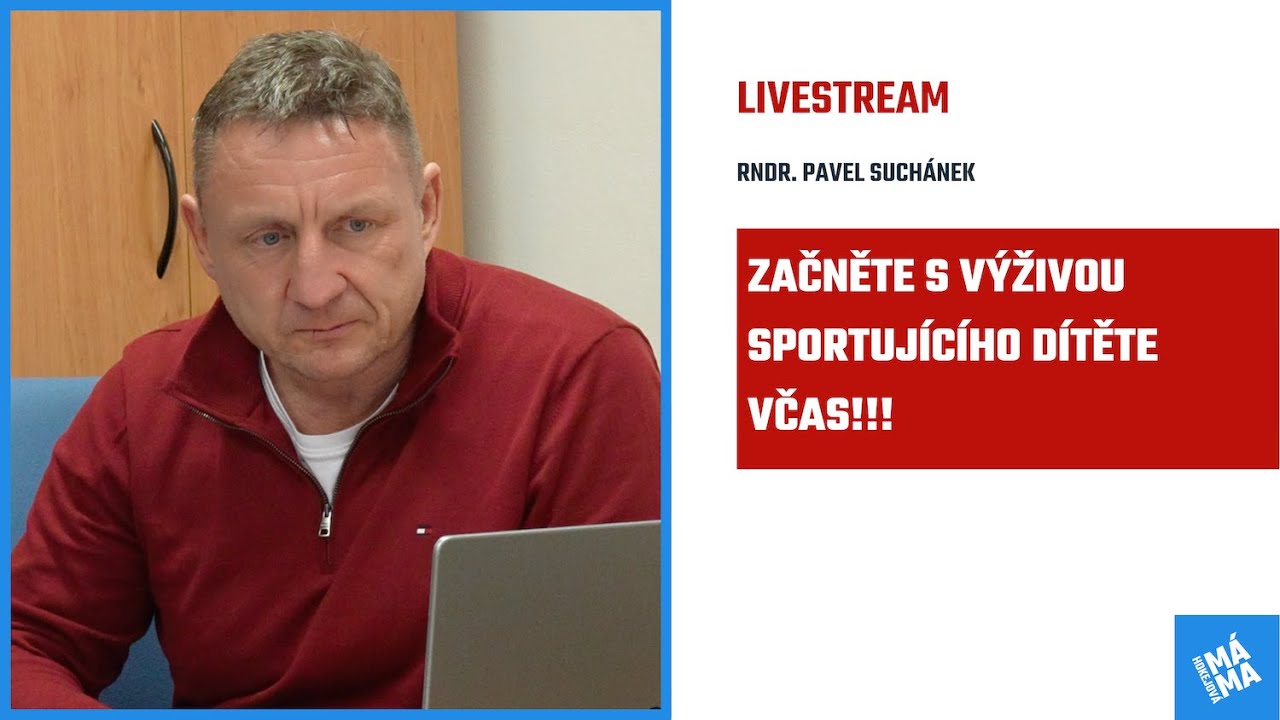 RNDr. Pavel Suchánek: "Máš sportující dítě? Poslechni si to!" - YouTube