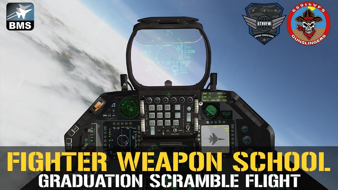 [FALCON BMS 4.37] 669vFS - Fighter Weapon School - Graduation Scramble ...