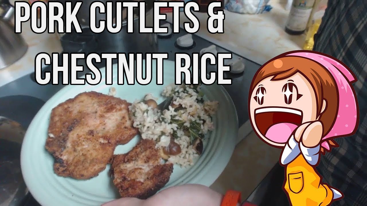 Cooking With Cooking Mama 01 | The Kitchen - Pork Cutlets and Chestnut ...