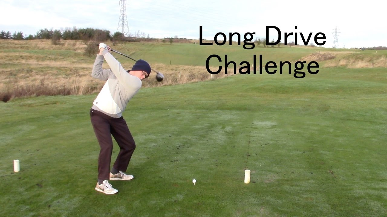 long Drive Challenge At Horsehay Golf Course - YouTube