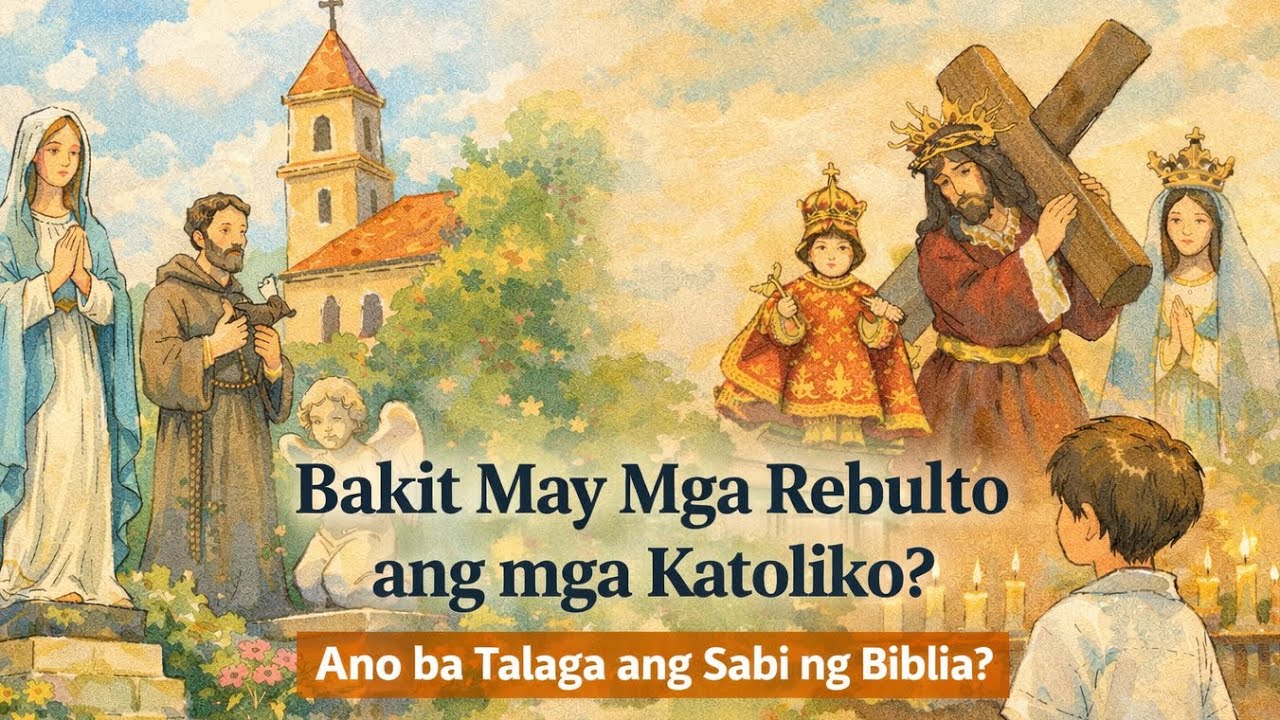 Bakit May Rebulto ang mga Katoliko? (Tagalog Animation) | Dear God, It ...