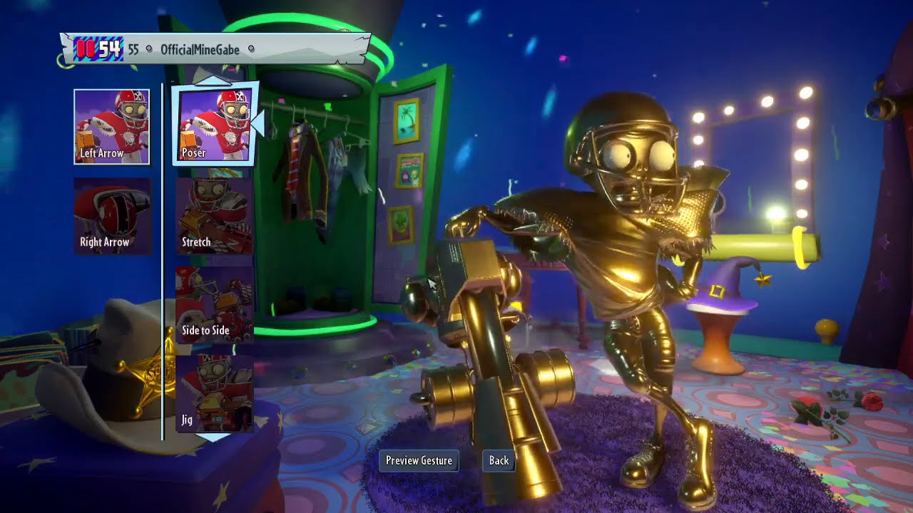 Golden All Star Showcase PVZGW2 - YouTube