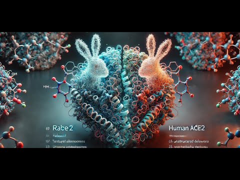 3D Structure of Rabbit ACE2 and Its Comparison with Human ACE2 ...