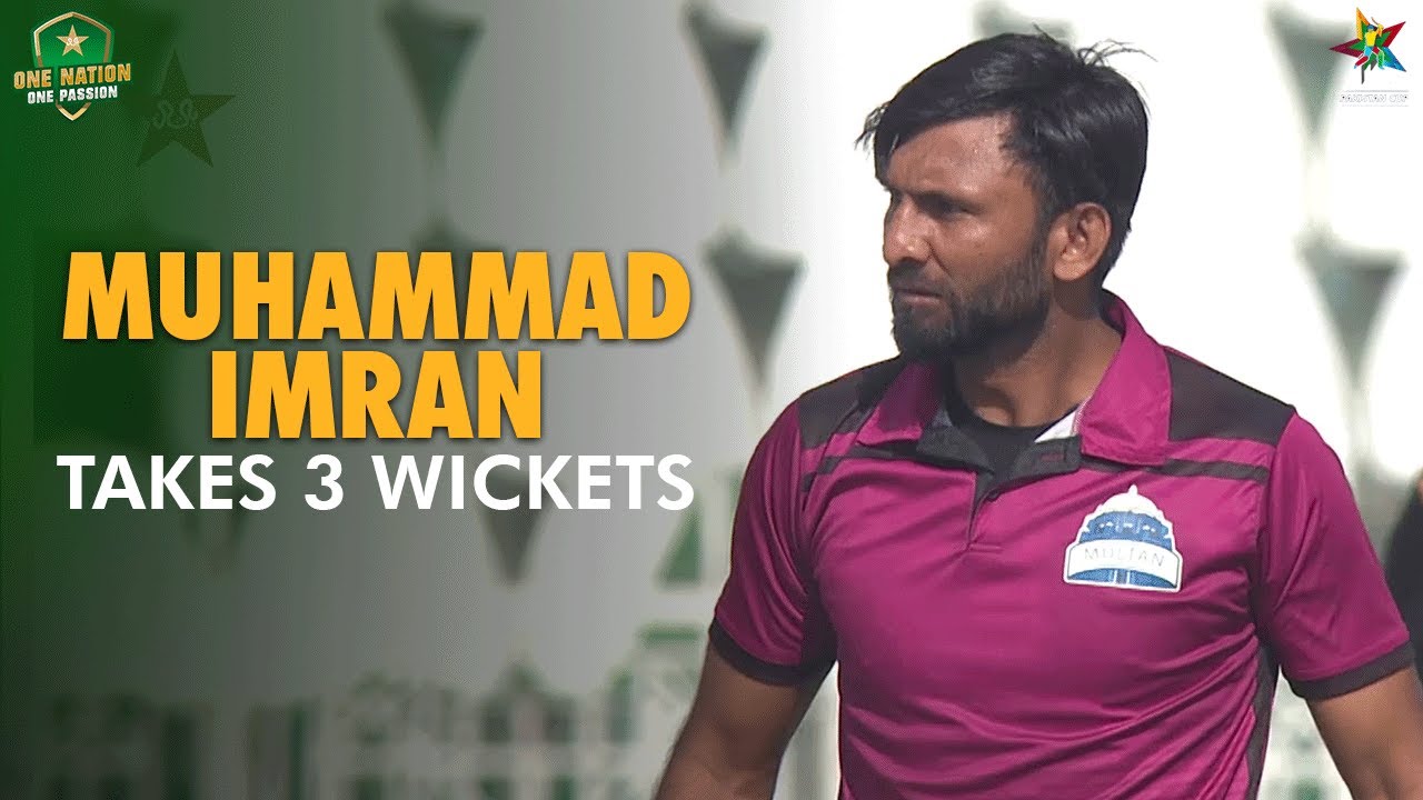 Muhammad Imran takes 3 wickets | Karachi Whites vs Multan | 2nd Semi ...