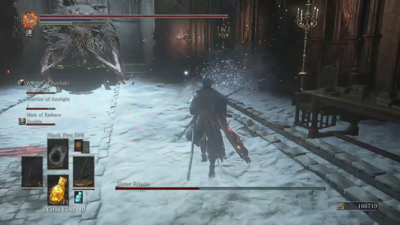 Sister Friede phase 1 Battle - YouTube