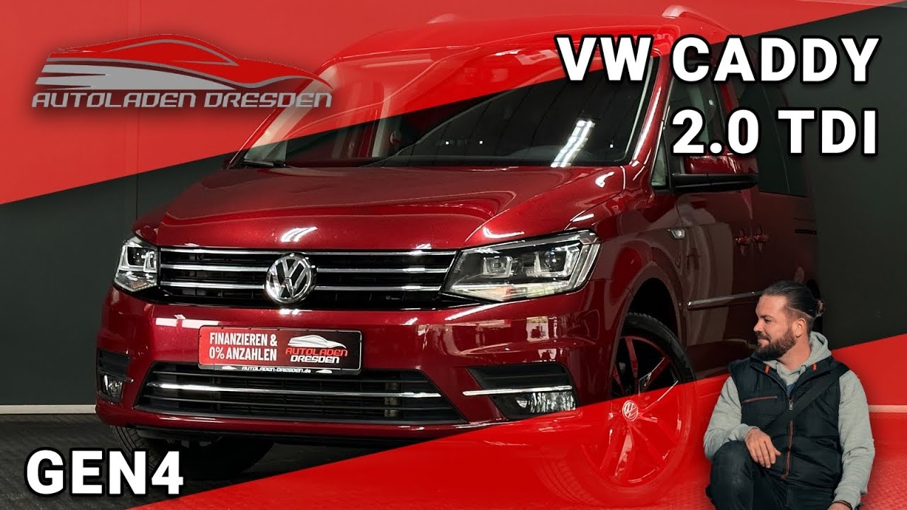 VW Caddy 2.0TDI GEN4 Fahrzeugpräsentation Autoladen-Dresden - YouTube