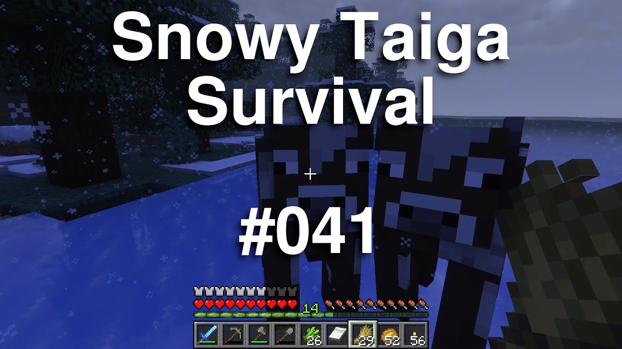 Minecraft Snowy Taiga Survival - #041 - YouTube